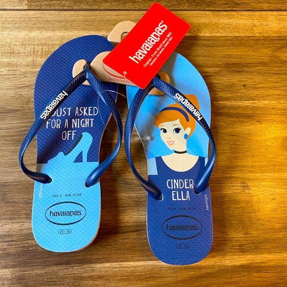 Havaianas | Shoes | Disney Havaianas Cinderella Flip Flops | Poshmark